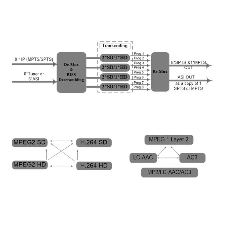 HOP28110 trans-coderHOUPER groupVoice and Video