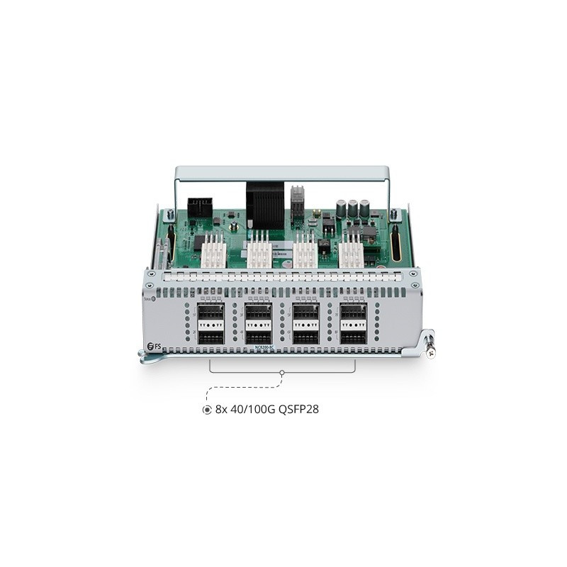 8-Port 100Gb Line Card for Data Center Switch NC8200-4TD