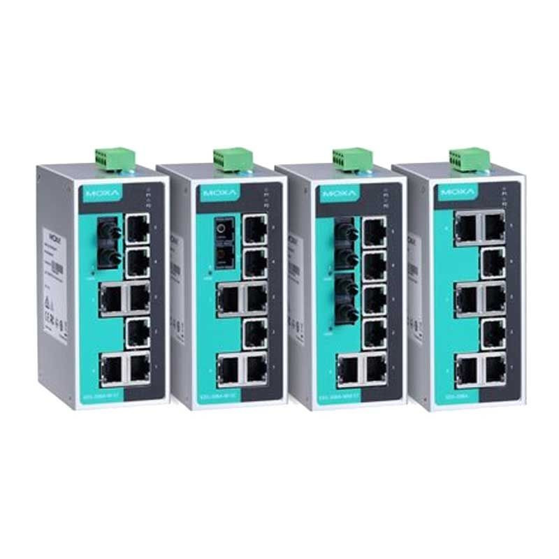 MOXA EDS-208A 8-port unmanaged Ethernet switchesMoxaSwitch and router store