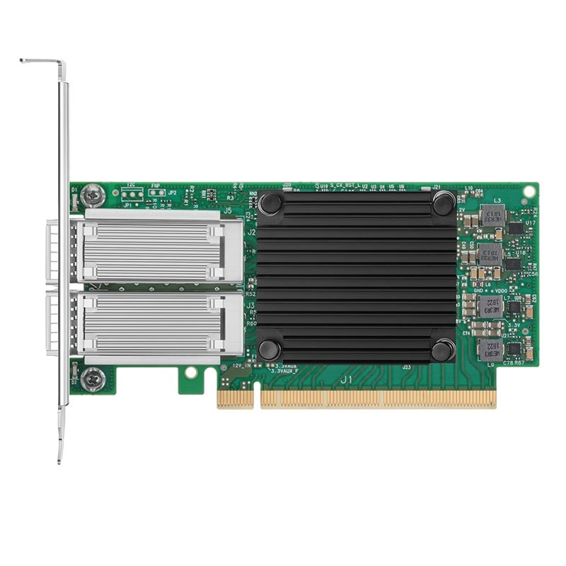 NVIDIA MCX516A-CCAT dual port 100GbE server network cardFSData center store